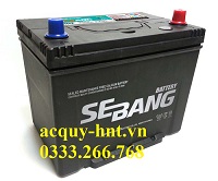 Ắc quy SeBang NX100-S6L(12V-45AH) chính hãng tại Việt Nam